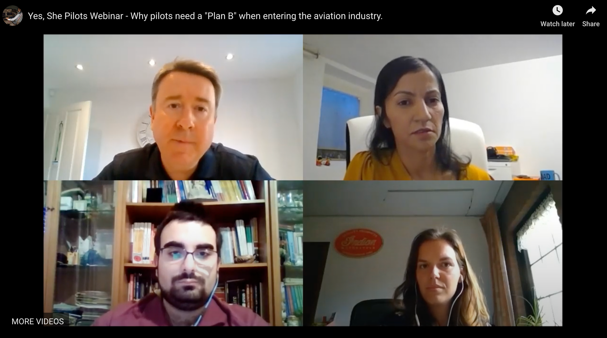 Webinar - Why pilots need a "Plan B" when entering the aviation industry